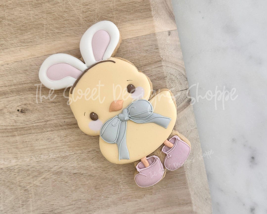 Cute Chick With Rain Boots - Cookie Cutter - ETSY - Etsy