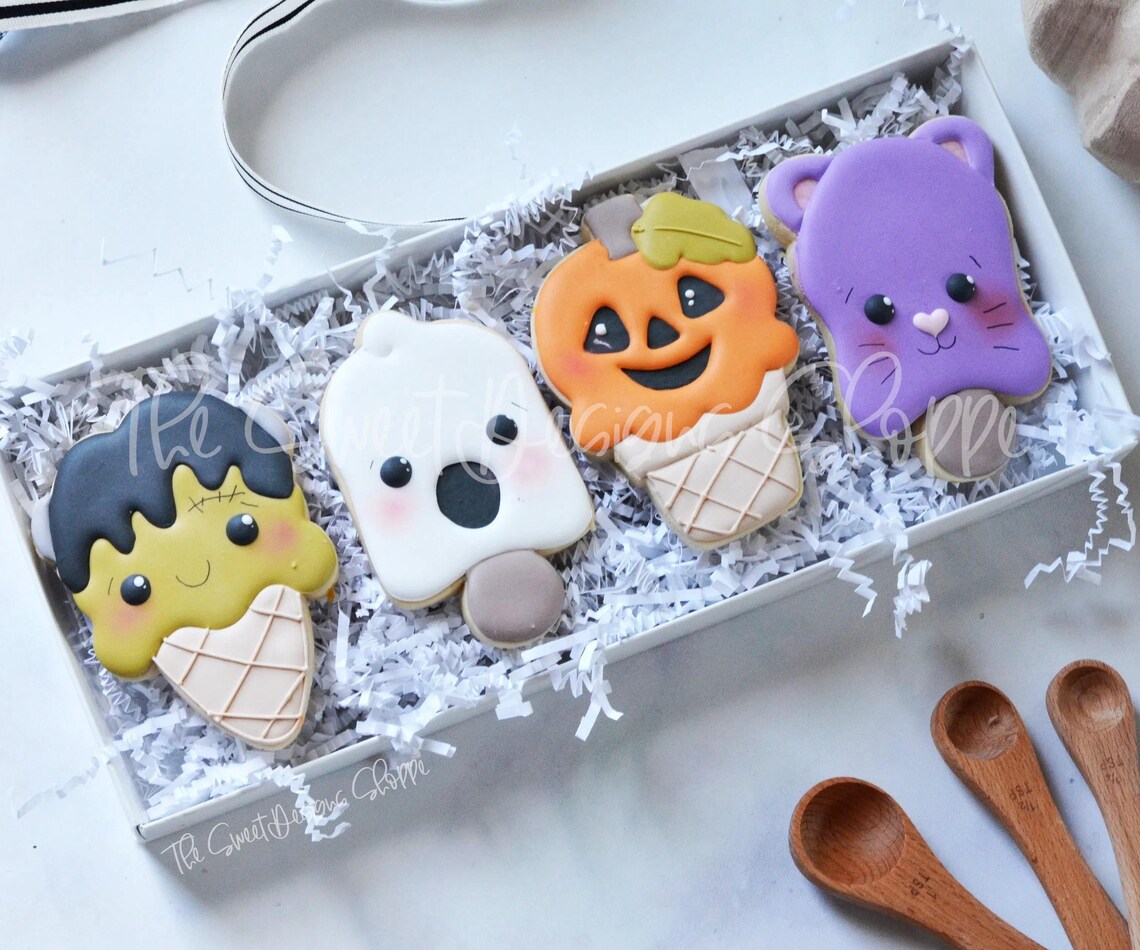 Halloween Cold Treats Set - Cookie Cutters - Etsy