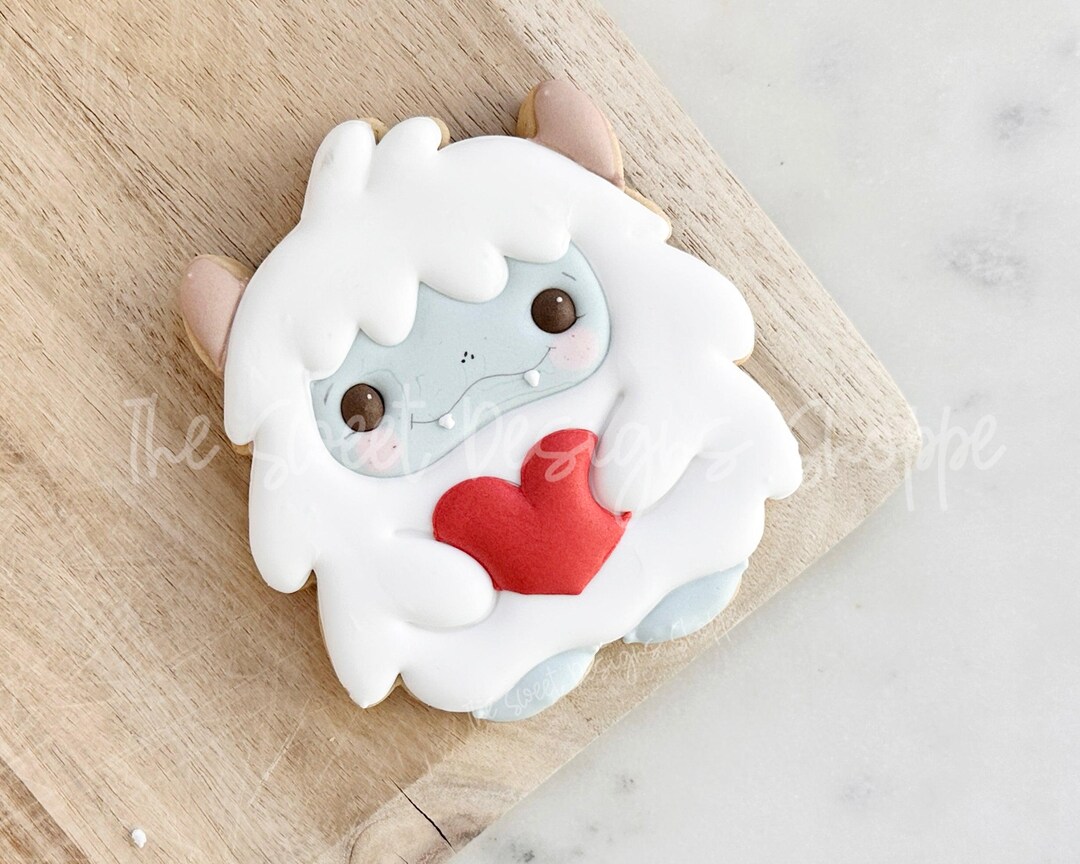 Love Yeti - Cookie Cutter - ETSY - Etsy