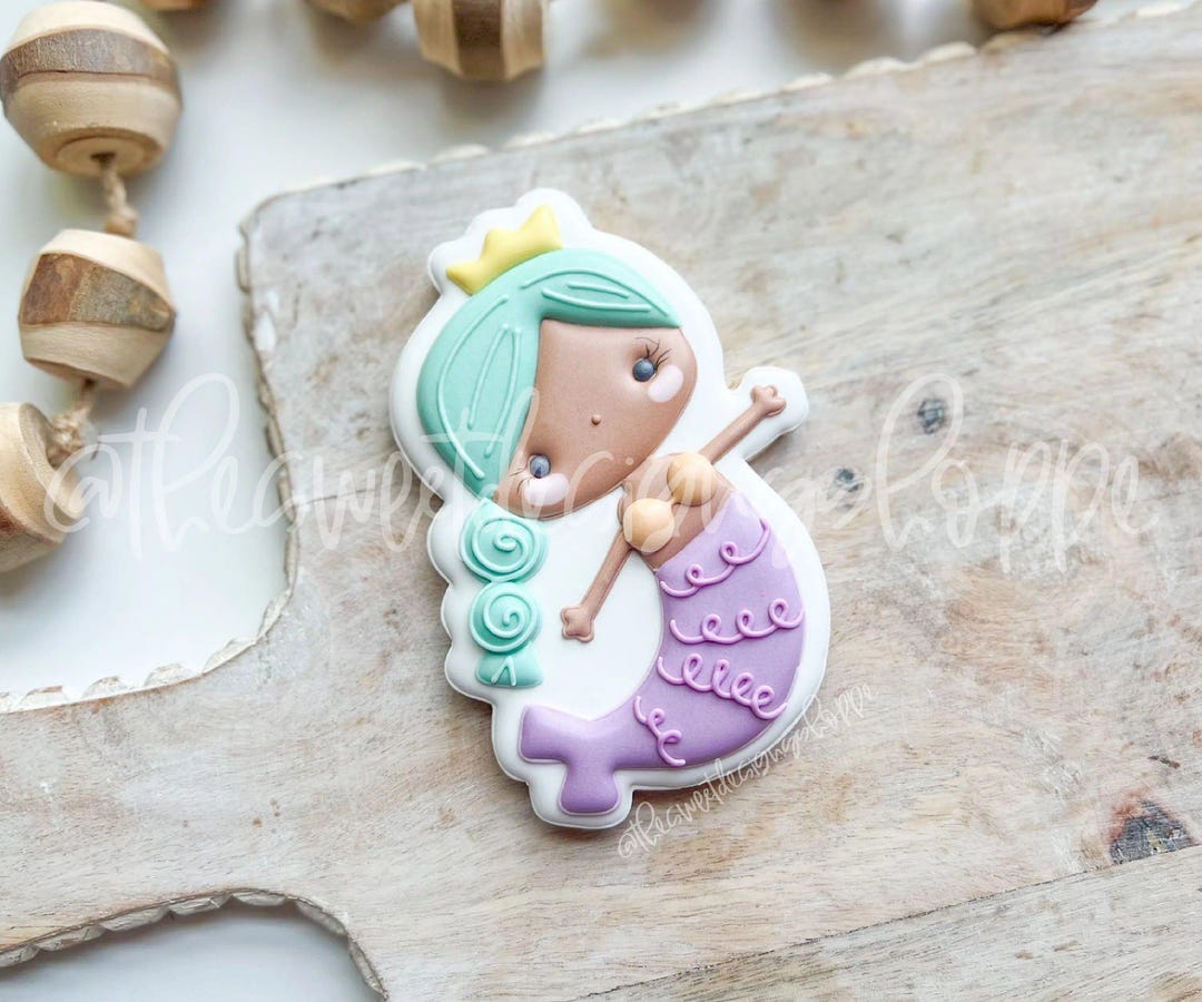Mermaid Andy - Cookie Cutter - Etsy