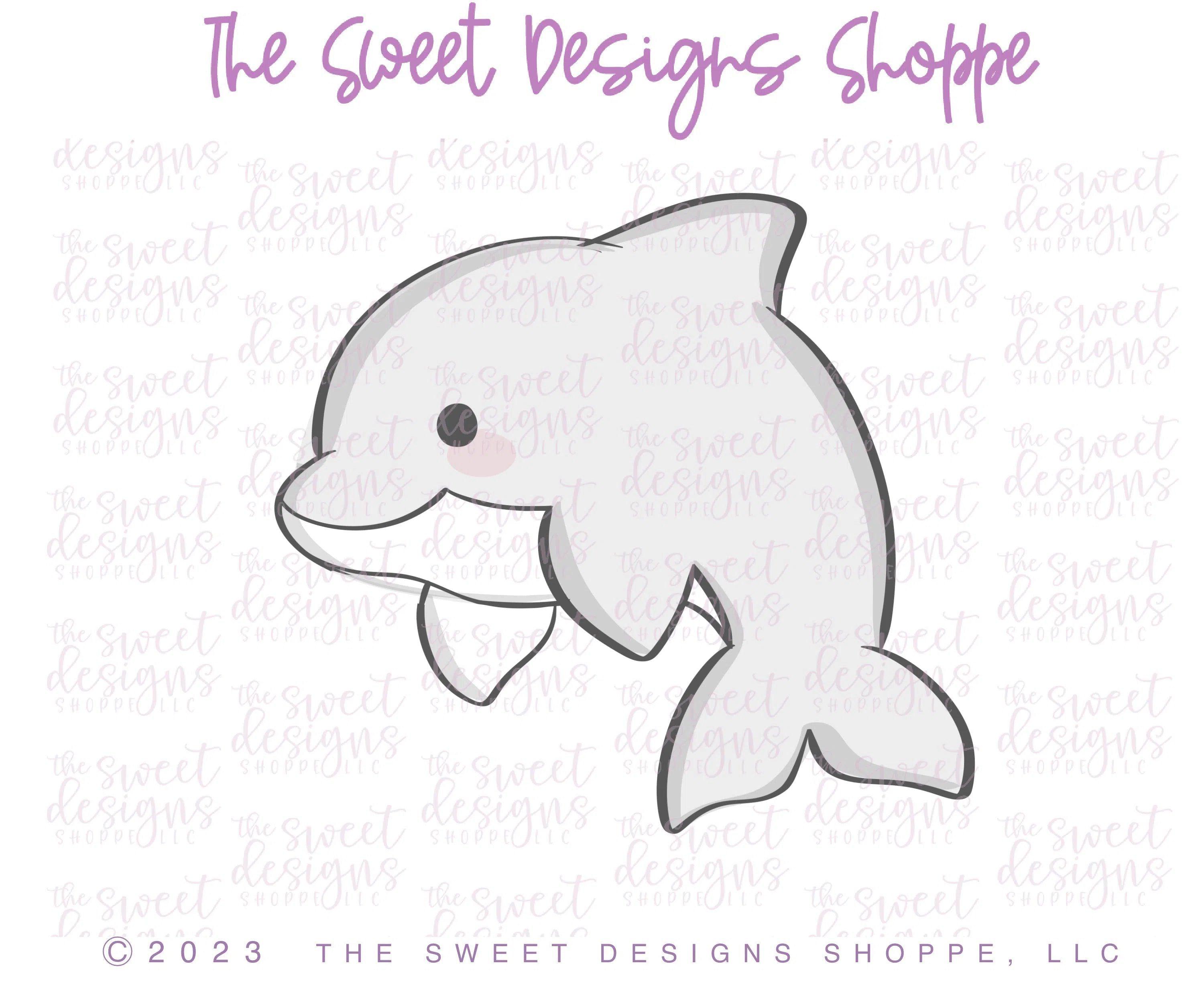 Chubby Dolphin - Cookie Cutter - Etsy