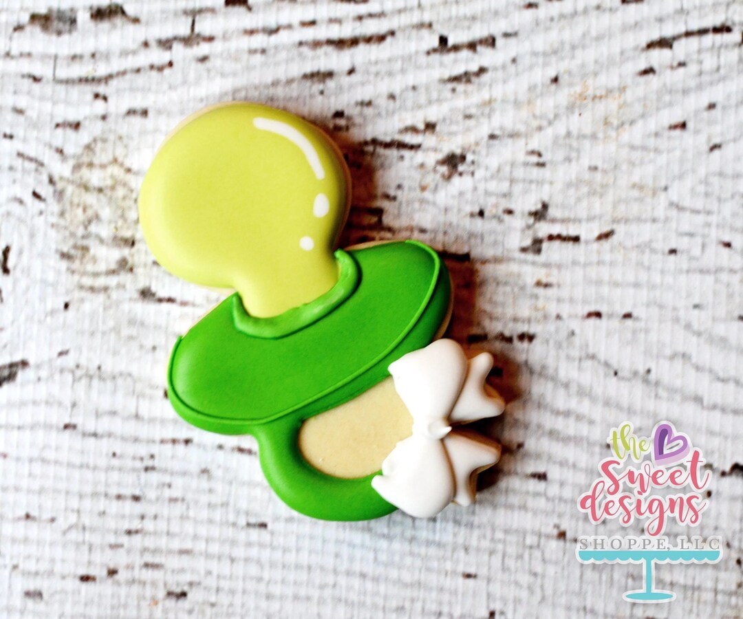 Pacifier With Bow V2- Cookie Cutter - Etsy