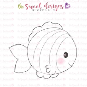 Fish Two V2- Cookie Cutter - Etsy