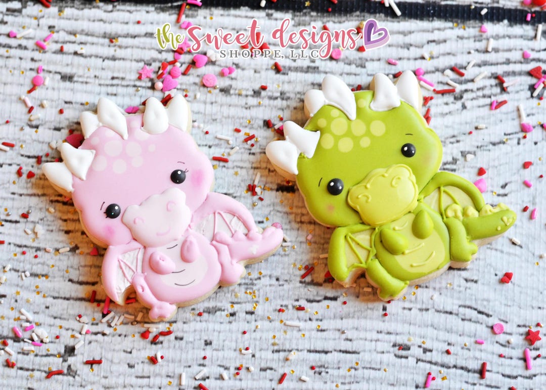 Cute Dragon - Cookie Cutter - Etsy