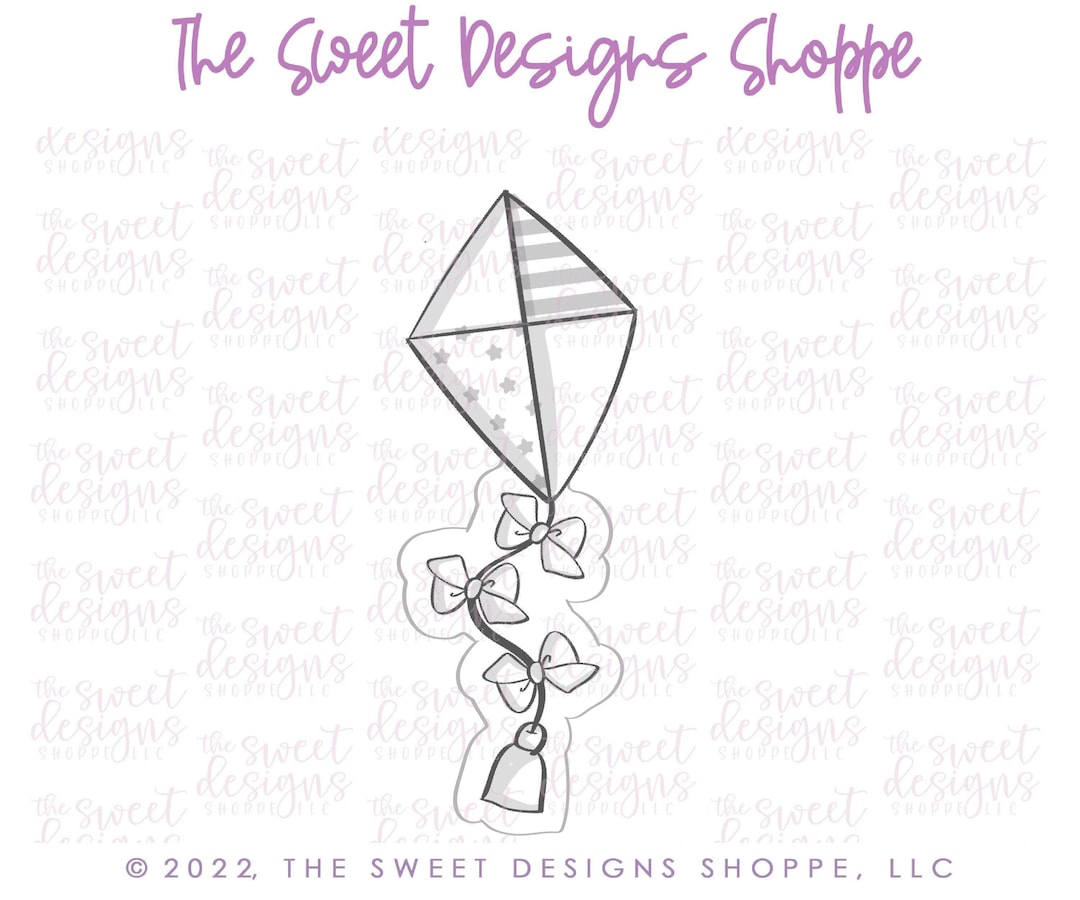 Kite - Cookie Cutter - Etsy