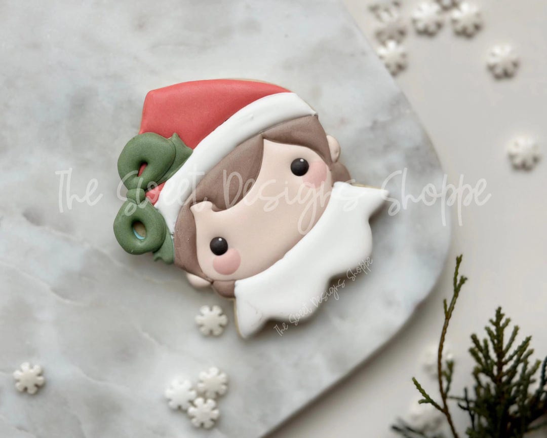 Girl Elf Face Plaque - Cookie Cutter - Etsy