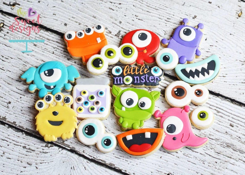 Hungry Monster V2- Cookie Cutter - Etsy