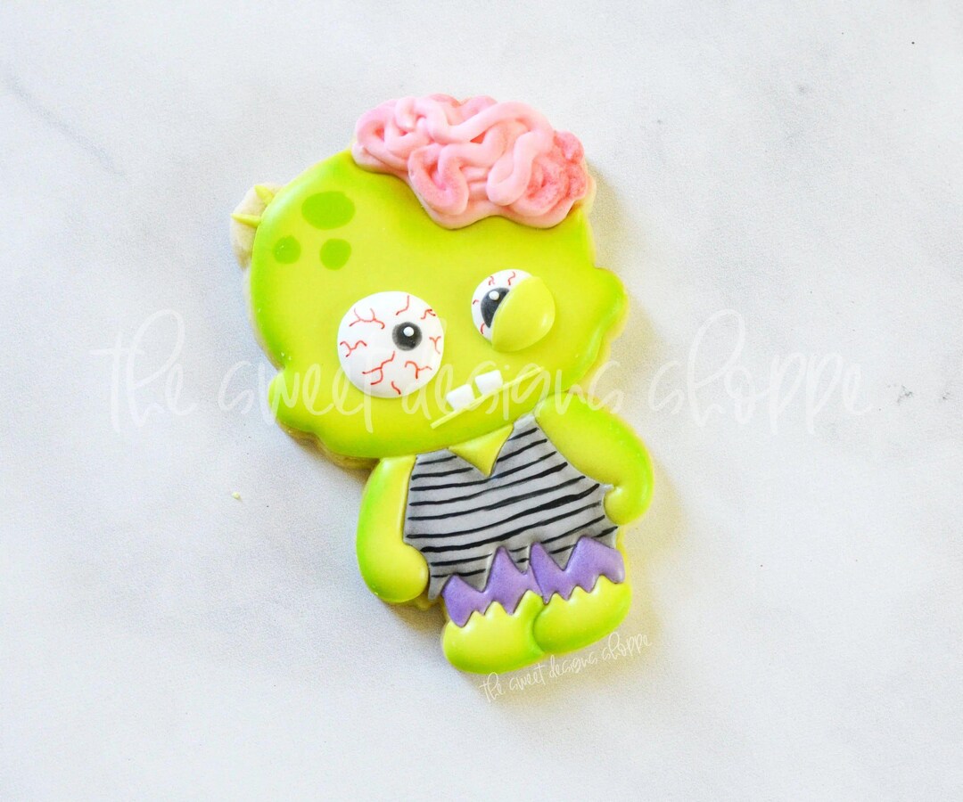 Cute Zombie - Cookie Cutter - Etsy