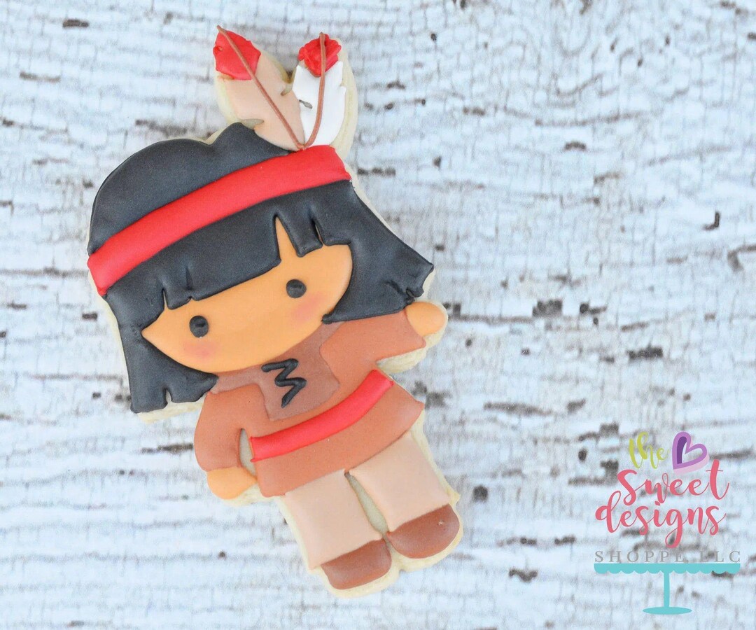 Native American Boy V2- Cookie Cutter - Etsy