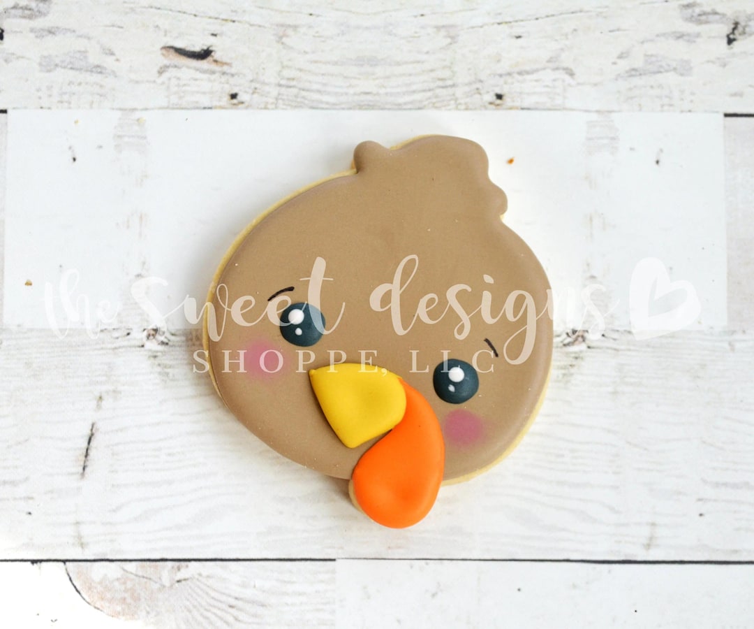 Turkey Face - Cookie Cutter - Etsy