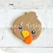 Turkey Face - Cookie Cutter - Etsy