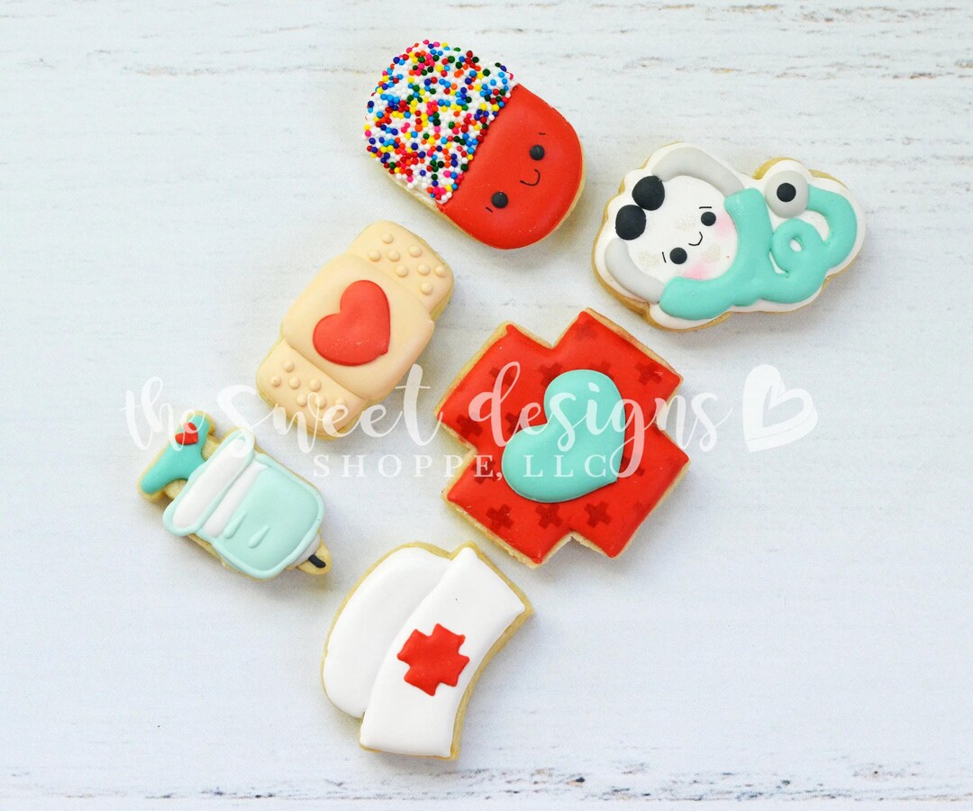 Nurse Mini Set - Cookie Cutters - Etsy
