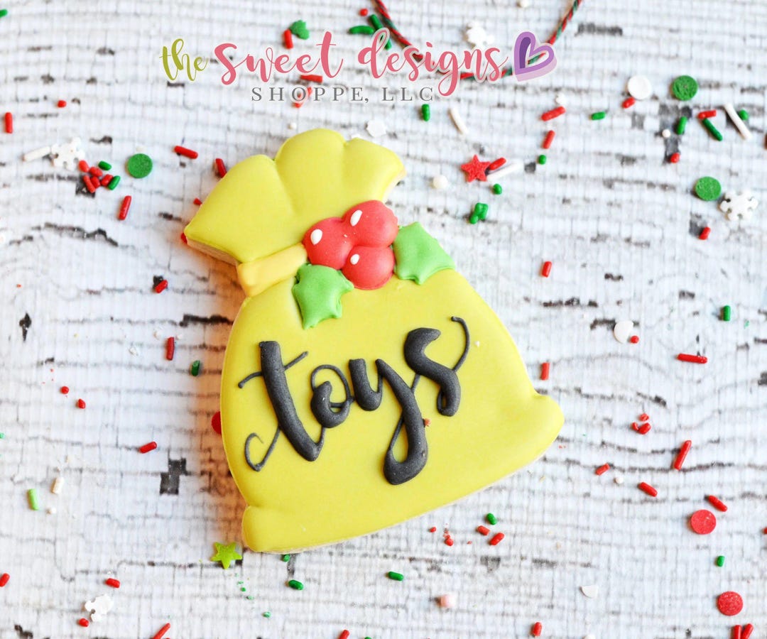 Santa's Toy Bag V2 Cookie Cutter - Etsy