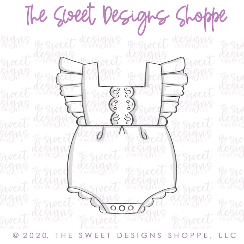 Ruffle Onesie - Etsy