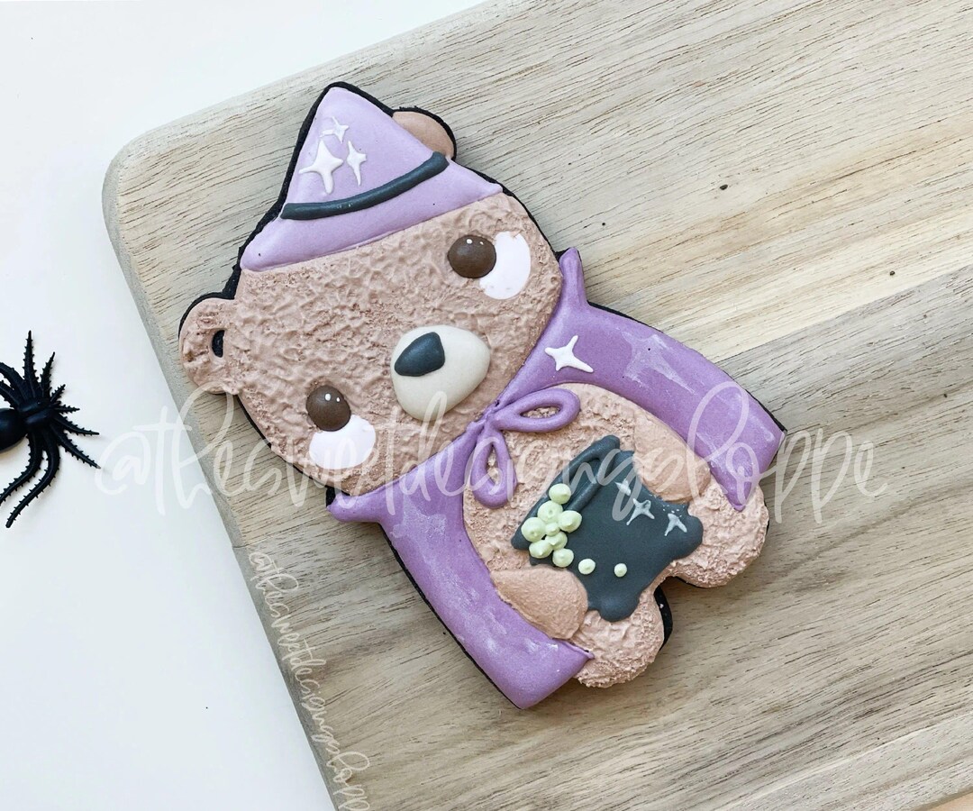 Witch Bear - Cookie Cutter - Etsy