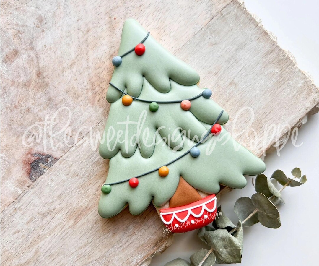 Vintage Christmas Tree - Cookie Cutter - Etsy
