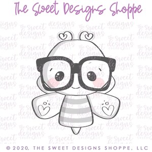 Nerdy Bee - Cookie Cutter - Etsy