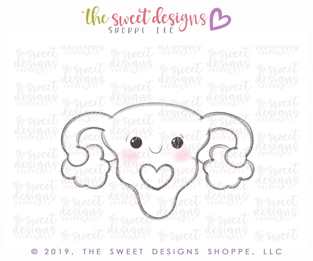 Cute Uterus - Cookie Cutter - Etsy
