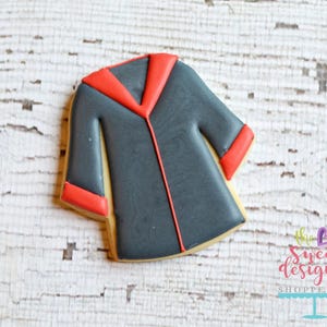 Graduation Gown V2 - Cookie Cutter - Etsy