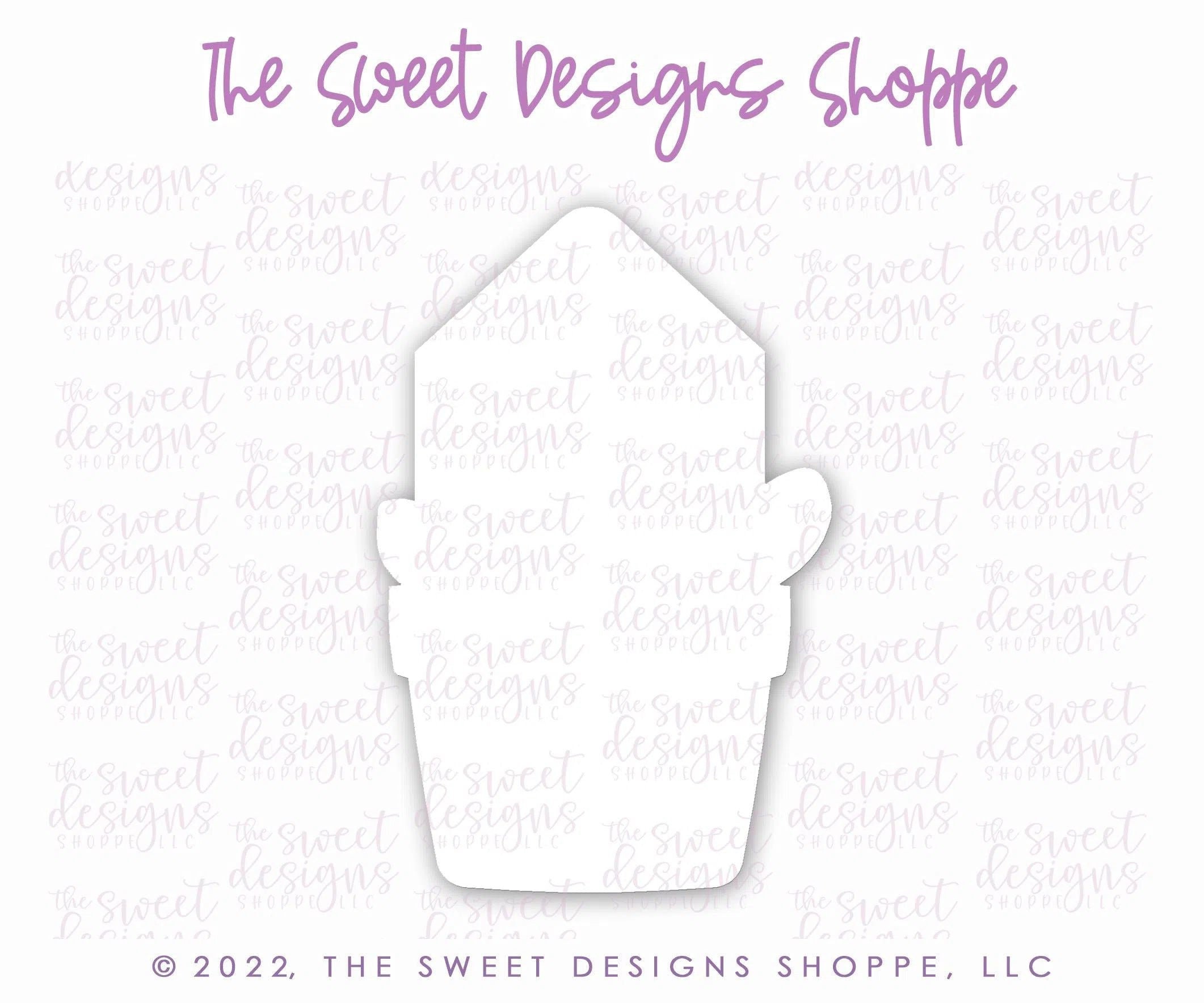 Pencil in Pot Cookie Cutter - Etsy