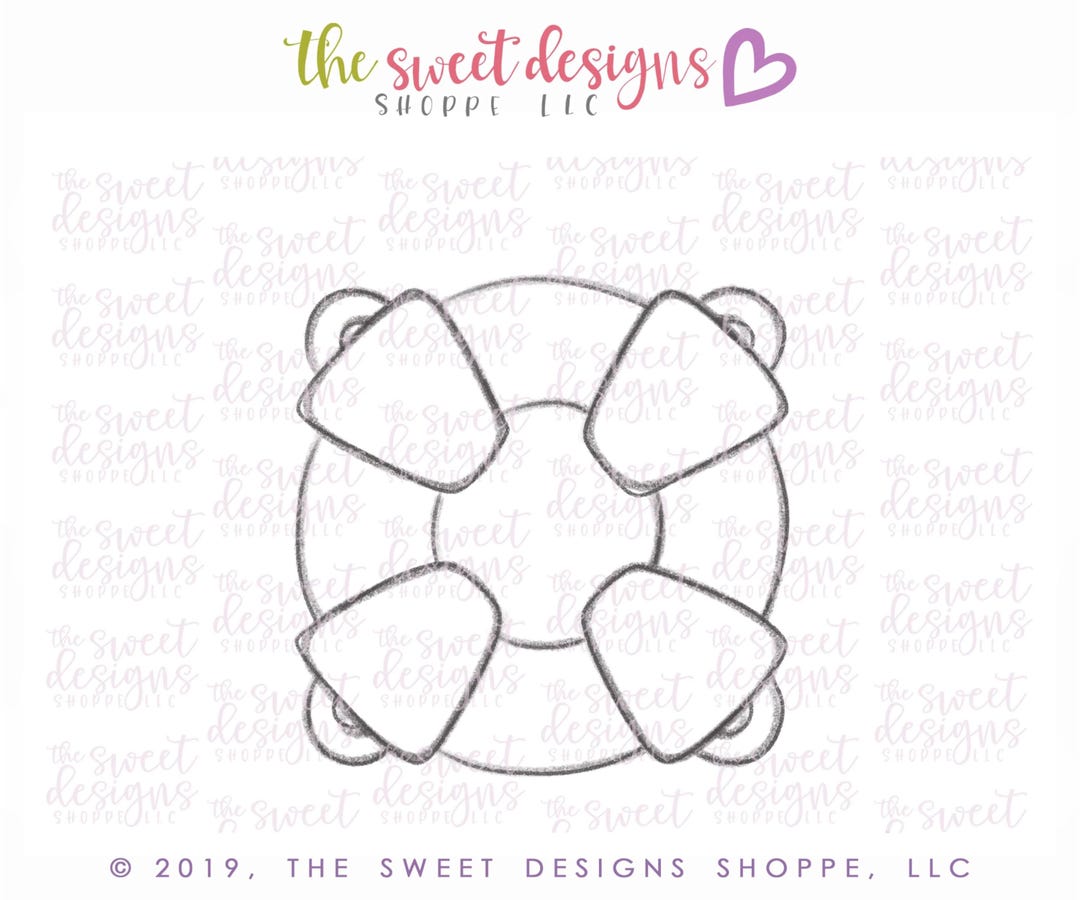Life Ring Float - Cookie Cutter - Etsy