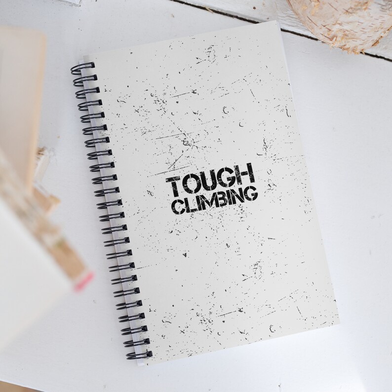 Spiral Notebook | Climbing Logbook to Keep Track of Your Projects - Etsy