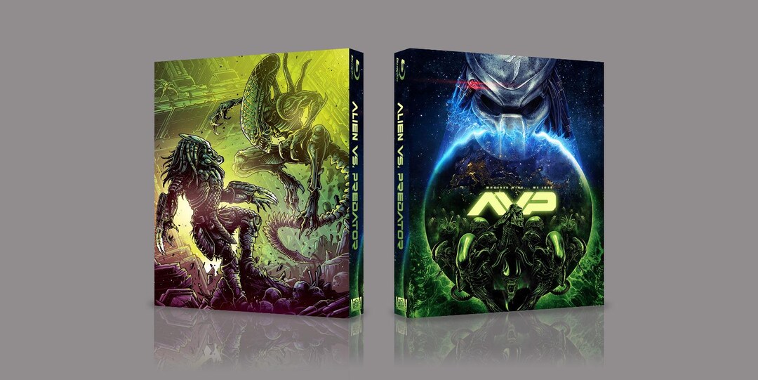 Alien Vs. Predator Blu-ray Custom Slipcover - Etsy