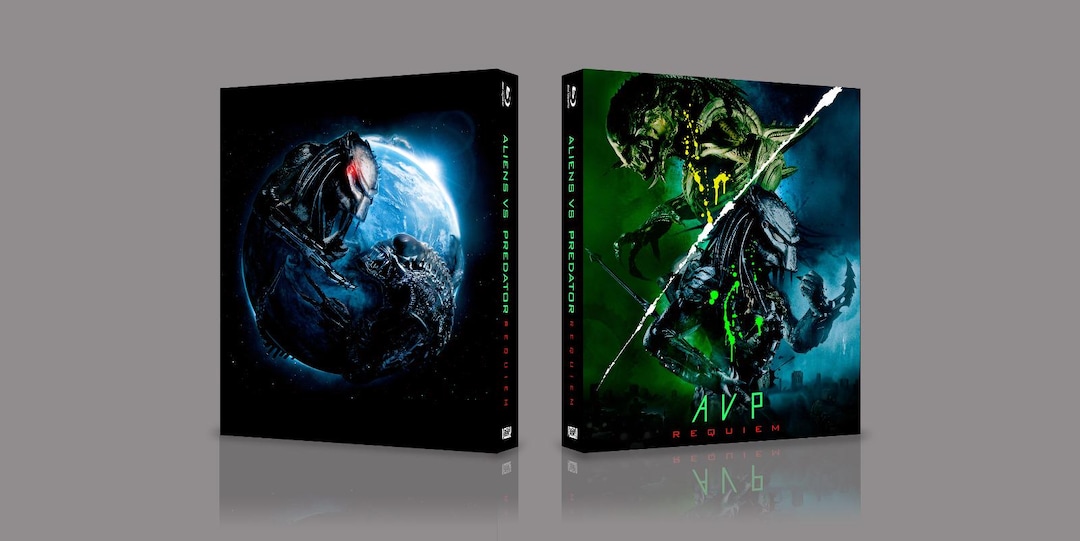 Alien Vs. Predator Requiem Blu-ray Custom Slipcover - Etsy