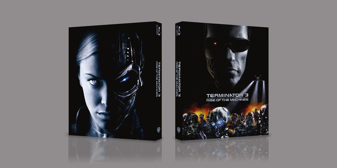 Terminator 3 Blu-ray Custom Slipcover - Etsy