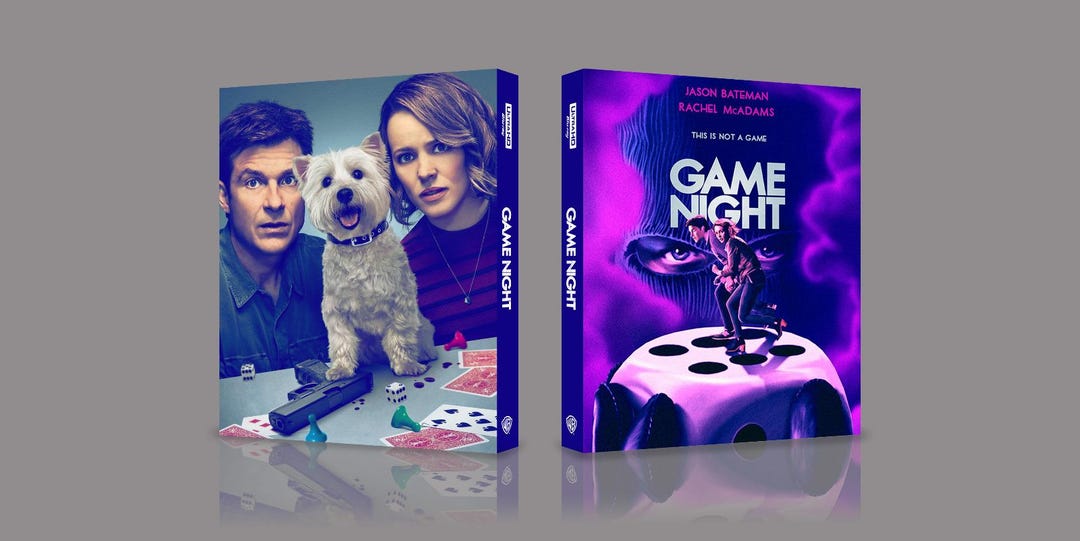 Game Night 4K or Blu-ray Custom Slipcover - Etsy