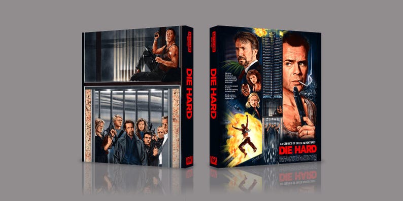 Die Hard 4K or Blu-ray Custom Slipcover - Etsy