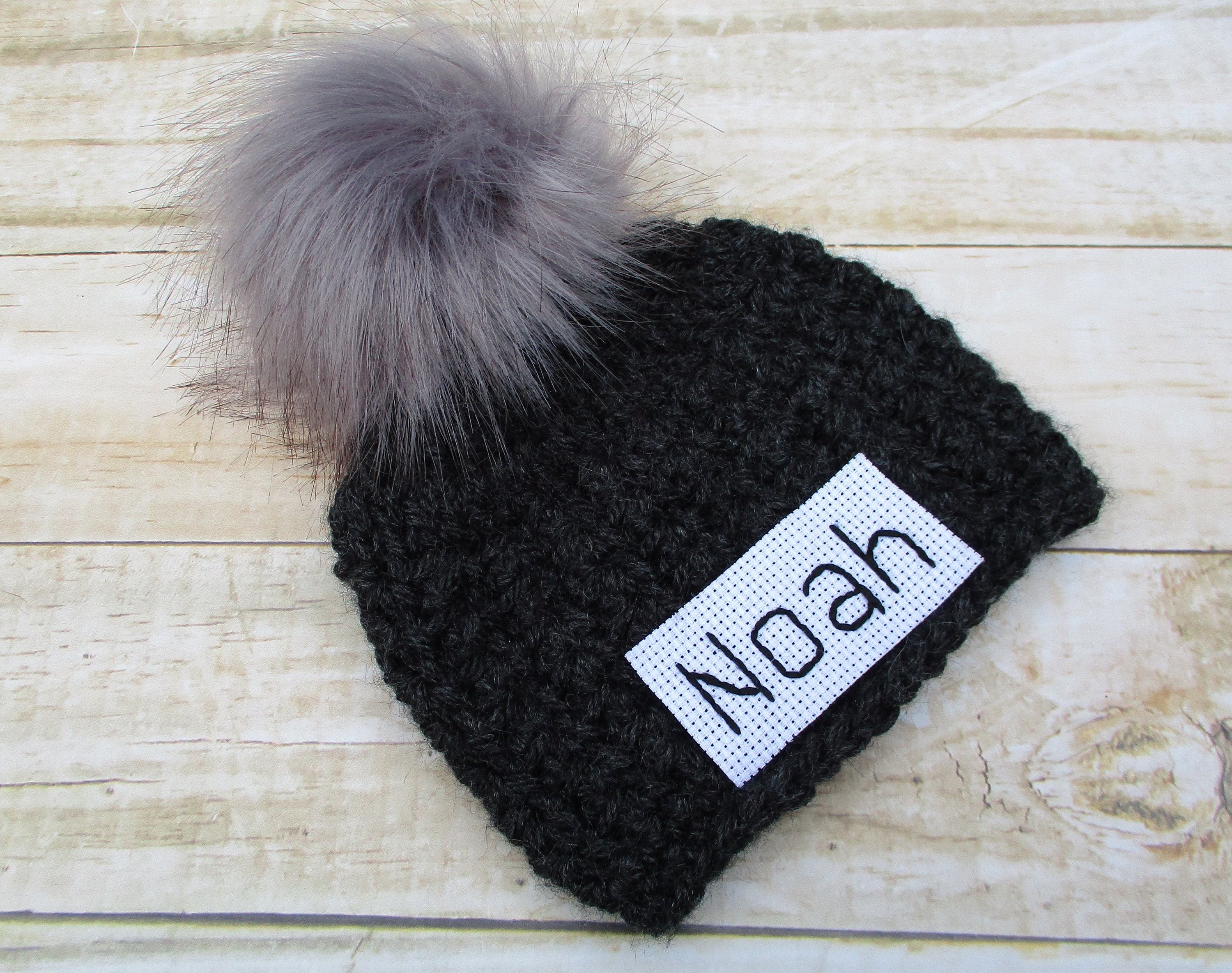 Newborn Boy Name Hat Infant Name Hat Personalized Boy Hat | Etsy