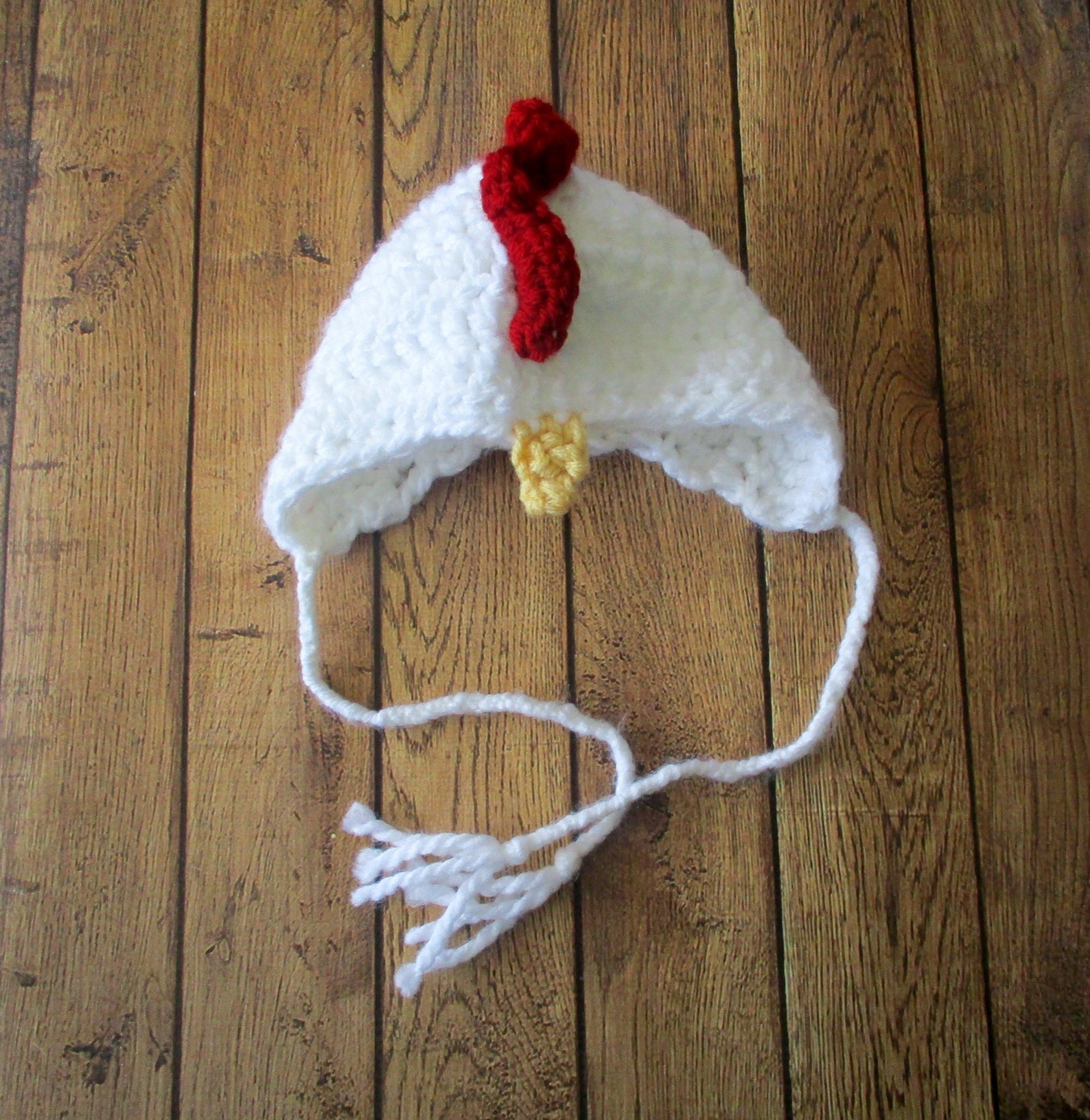 Crochet Baby Chicken Hat Newborn Rooster Hat Baby Rooster | Etsy