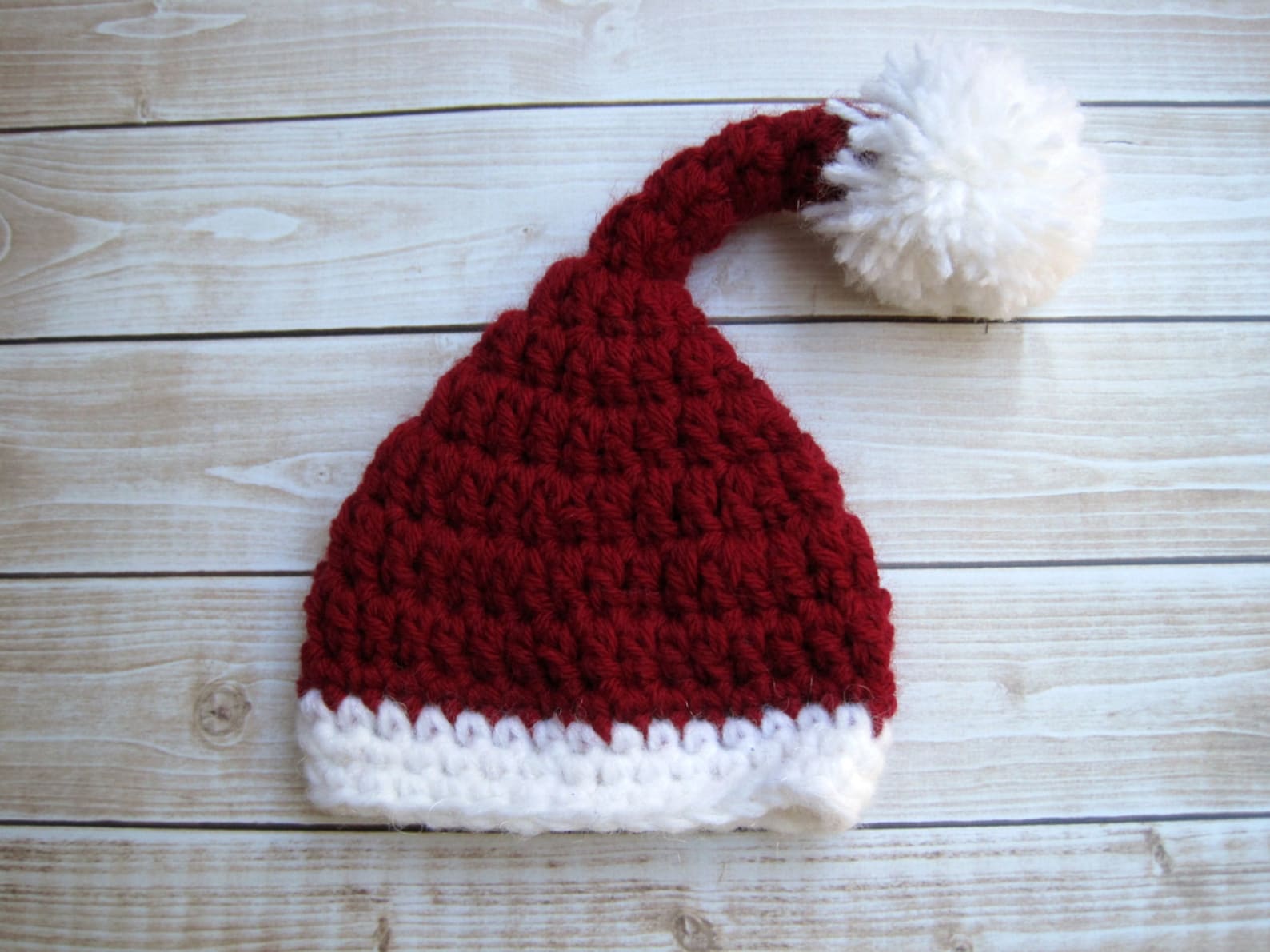 Baby Santa Hat Baby Christmas Hat Newborn Santa Hat Infant - Etsy