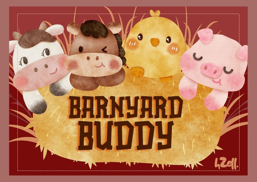Children Busy Book : Barnyard Buddy - Etsy