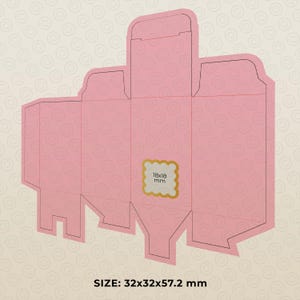 Editable Box Template (32mmx32mmx57.2mm) via Canva - Customizable ...