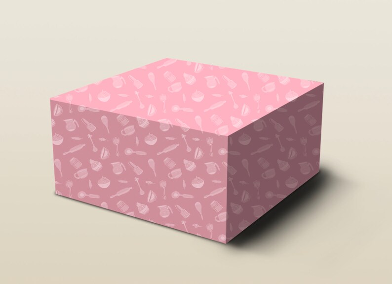 Editable Box Template (10"x10"x5") via Canva - Customizable Packaging ...