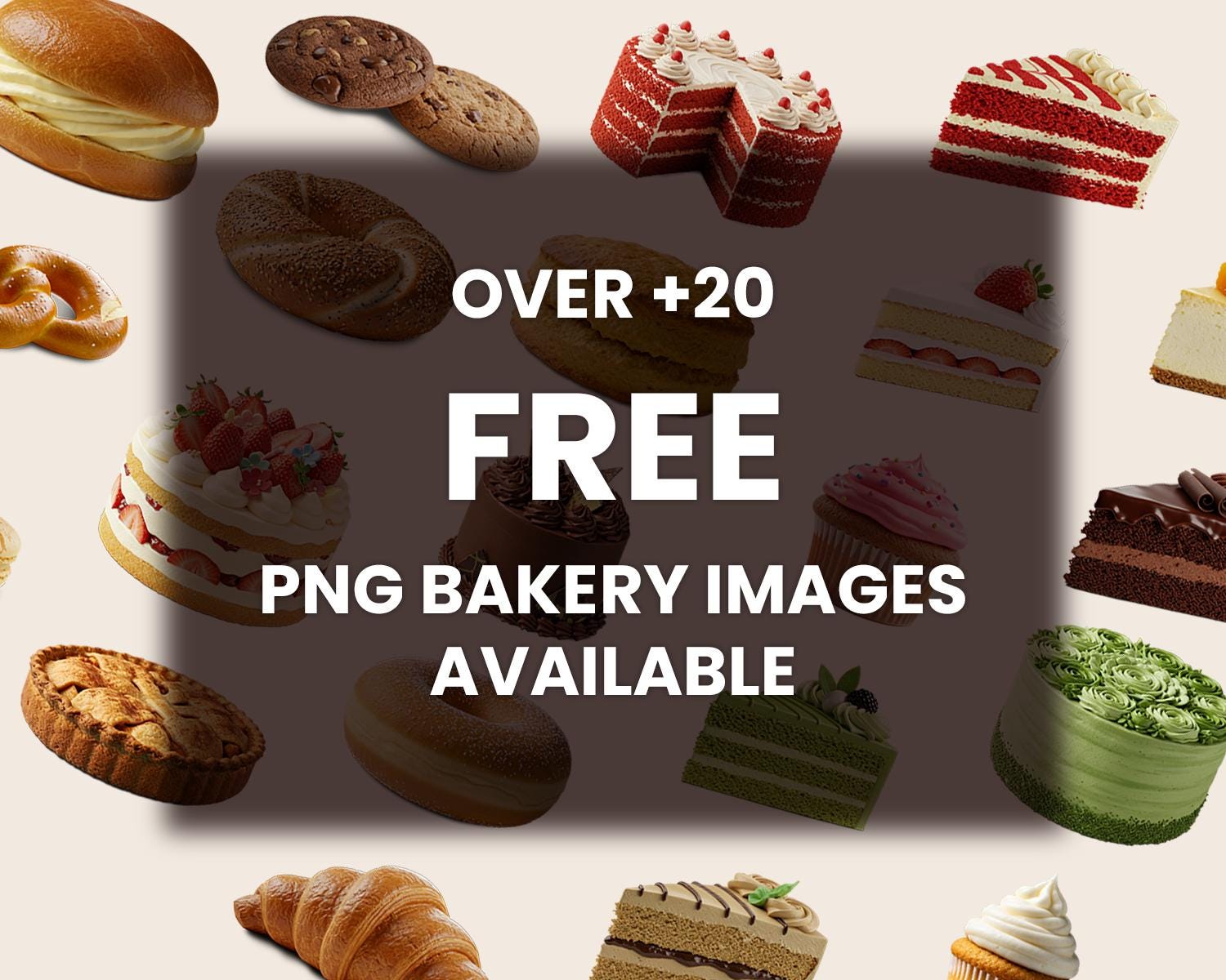 Editable Bakery Menu Template: Dessert Menu Canva Design (digital ...