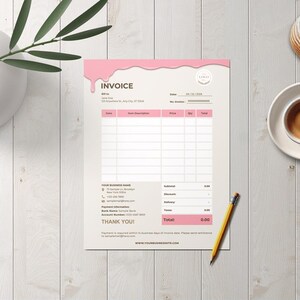 Bakery Business Form | Canva Template, Food Bakery, Editable Bakery ...