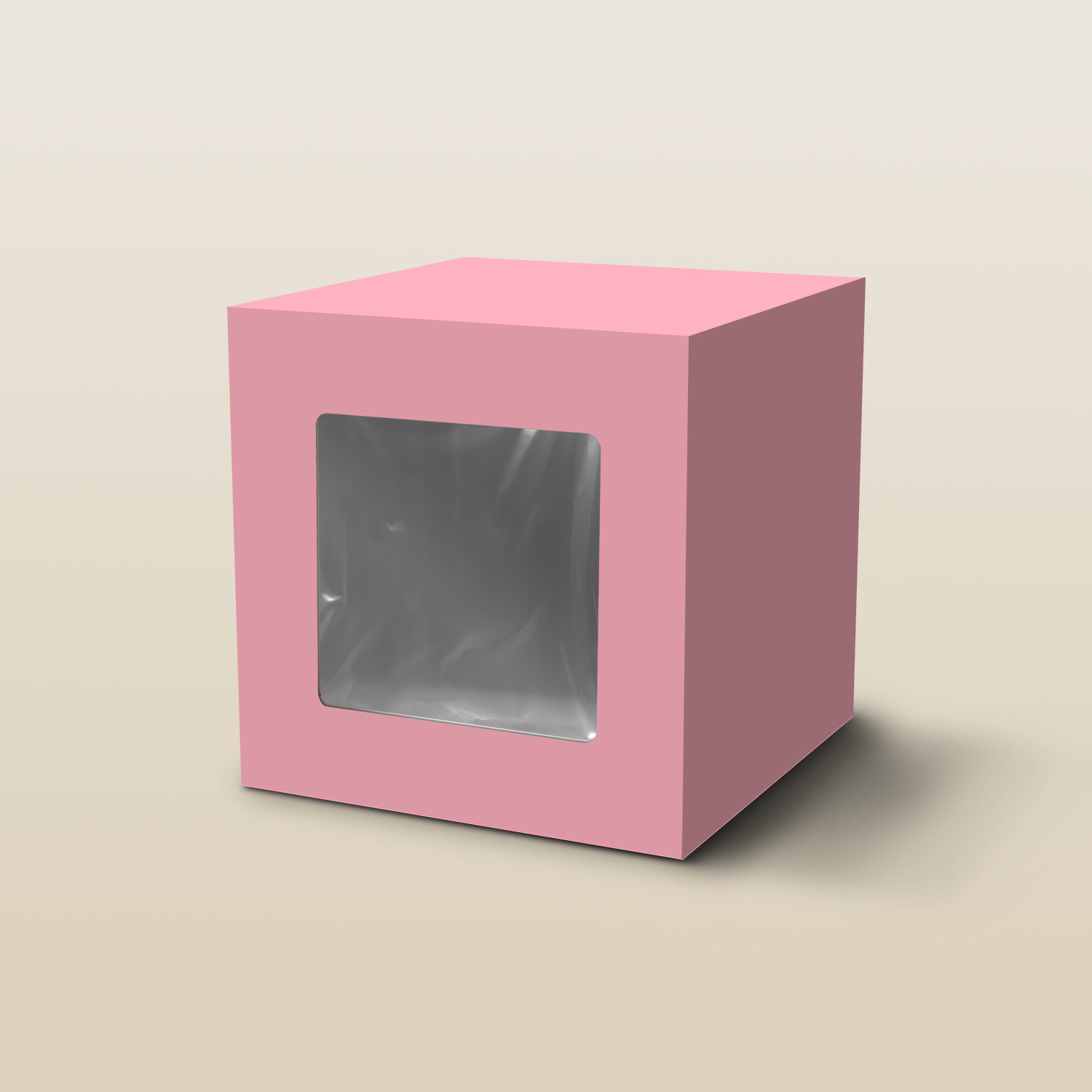 Editable Box Template (3.55"x3.55"x3.55") via Canva - Customizable ...