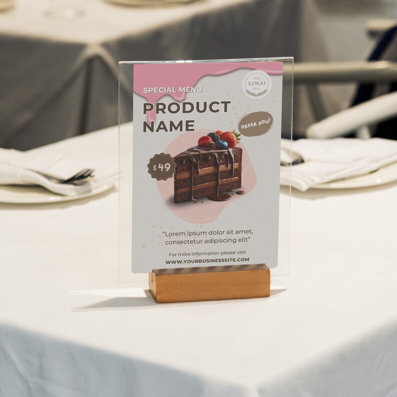 Special Offer Card Editable Canva Template, Brochure, Business Card ...