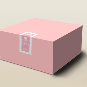 Bakery Box Seal Label Template: Editable Thank You Sticker (CANVA, 3 ...