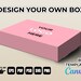 Editable Box Template 3 Sizes via Canva Customizable Packaging Design ...