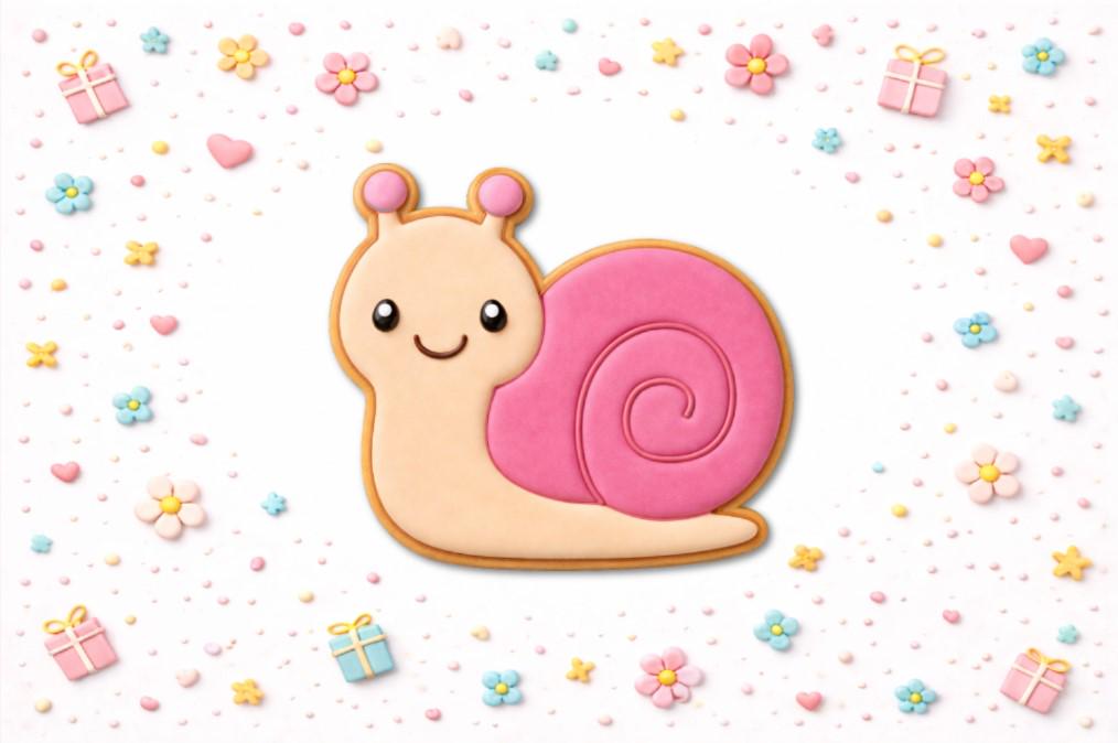 Snail Cookie Cutter STL Files: 3D Printing Set (digital Download) - Etsy