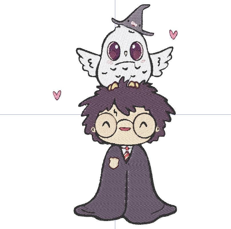Harry Potter Machine Embroidery Design A Magical Addition to Your ...
