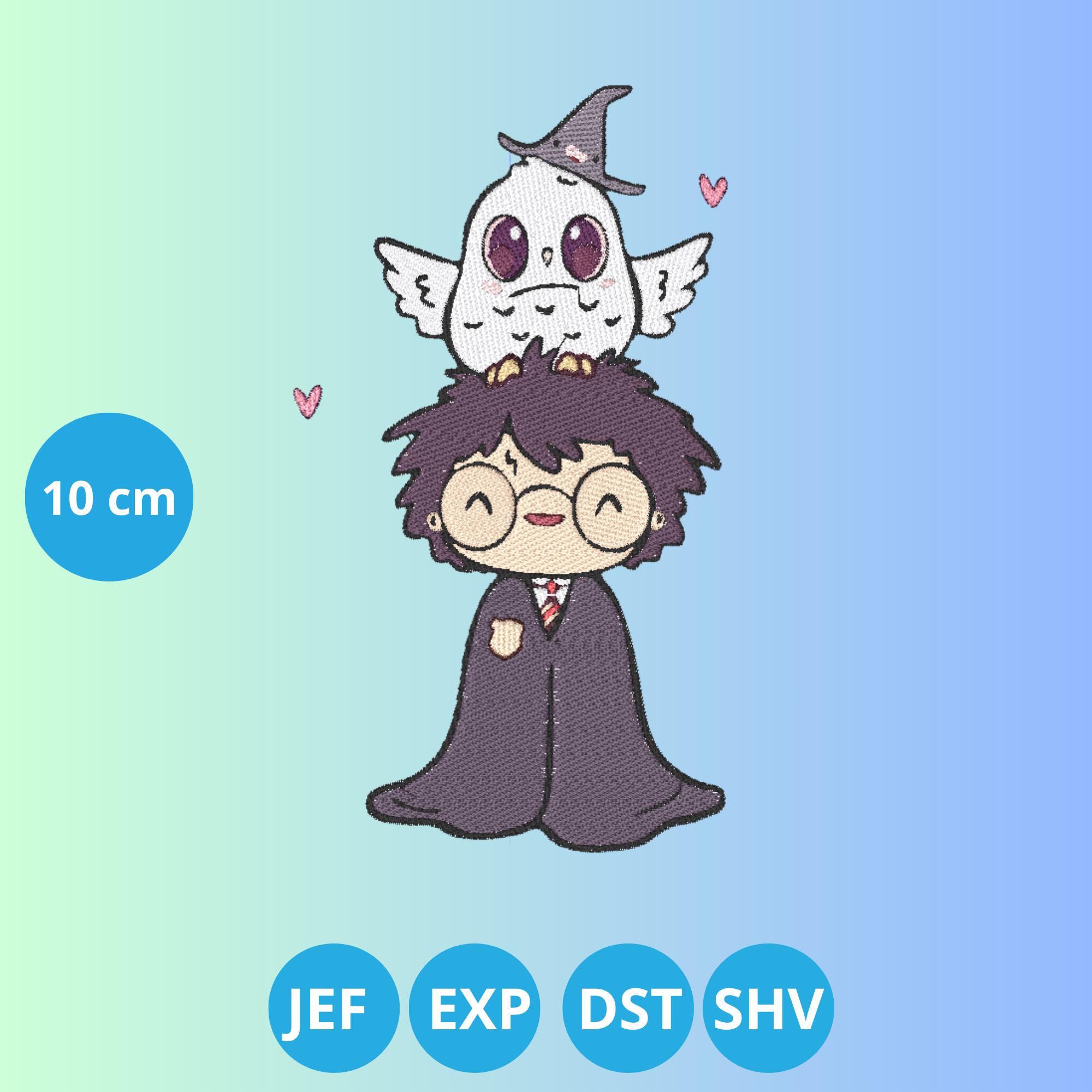 Harry Potter Machine Embroidery Design A Magical Addition to Your ...