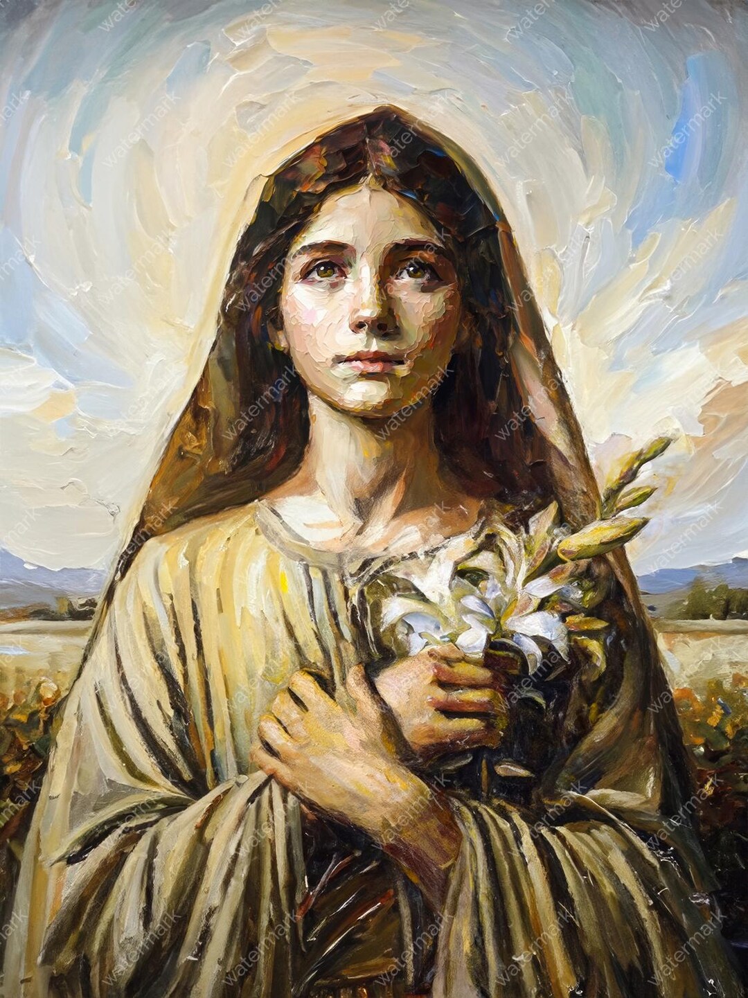 St. Maria Goretti Catholic Art Patron Saint - Etsy