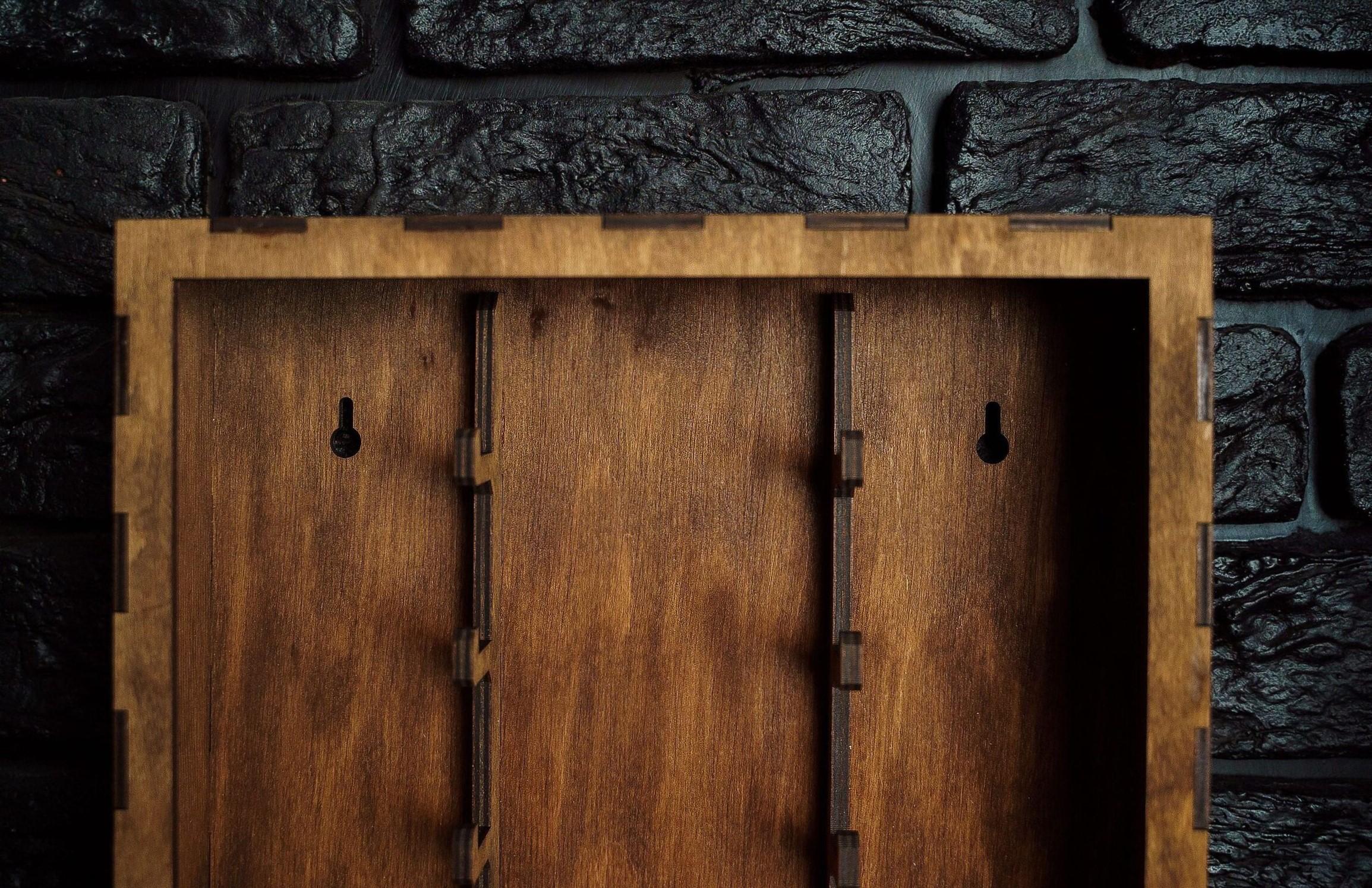 Custom Knife Display Case Wall Mounted, Pocket Knife Shelf, Pocket ...