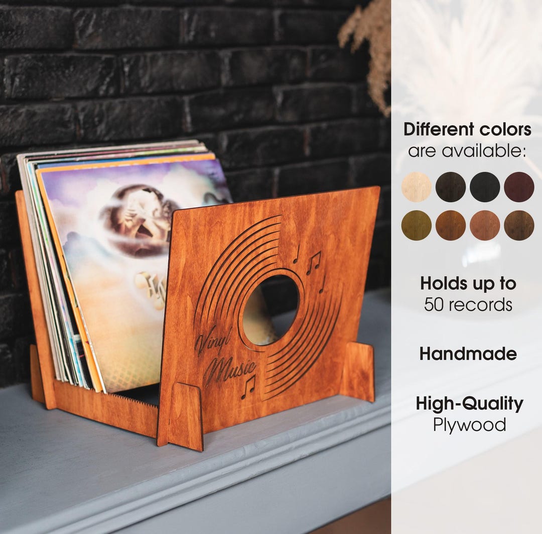 Vinyl Record Crate, Vinyl Record Storage Crate, LP Storage Crate, LP ...