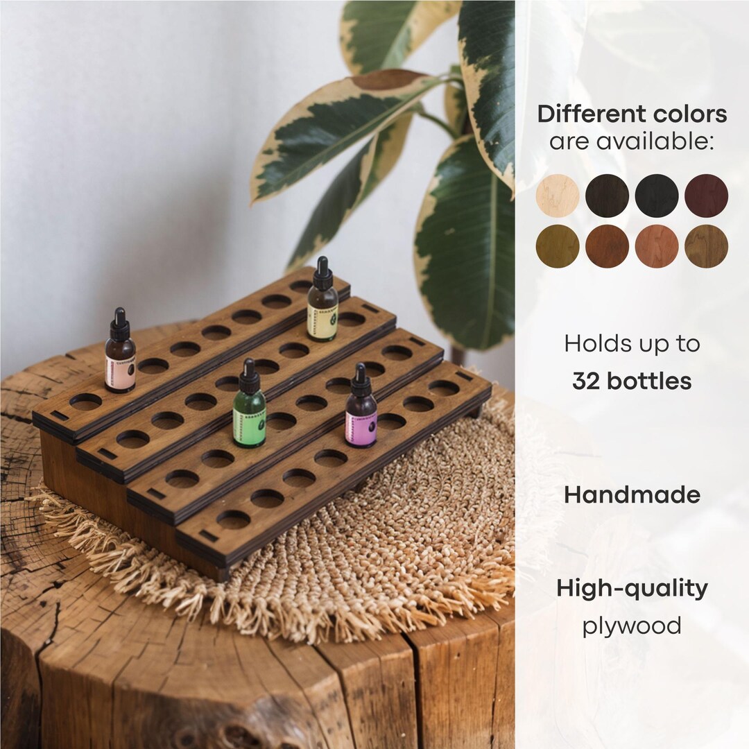 Essential Oil Roller Bottle Display, Essential Oil Roller Holder ...